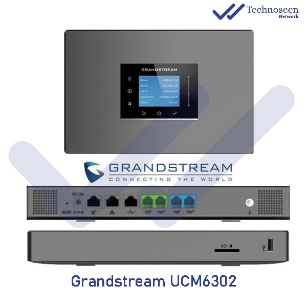 قیمت و خرید مرکز تلفن تحت شبکه گرنداستریم UCM6302