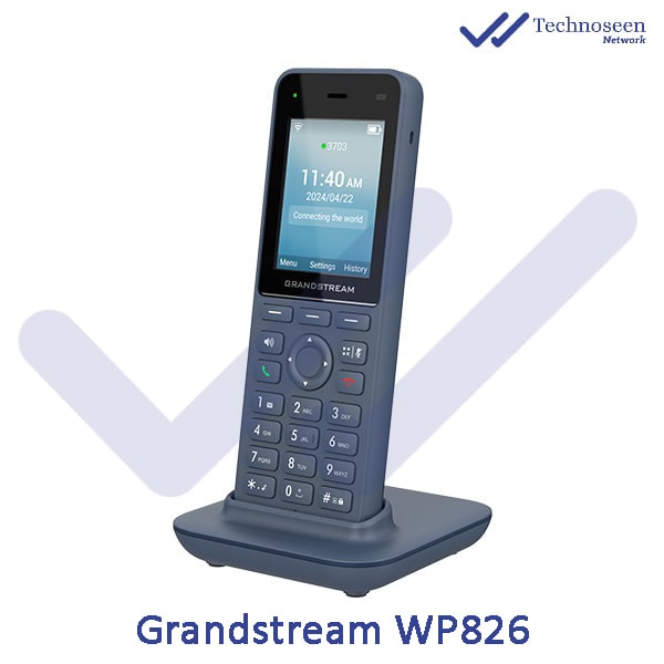 تلفن بیسیم Wi-Fi گرنداستریم مدل WP826 - وبسایت شرکت تکنوسین